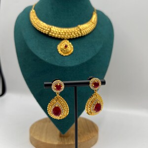24k Gold Plated Mini Haar Set - Etsy