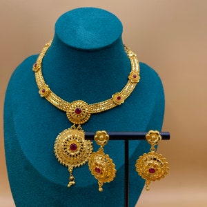 24k Gold Plated Mini Haar Set - Etsy