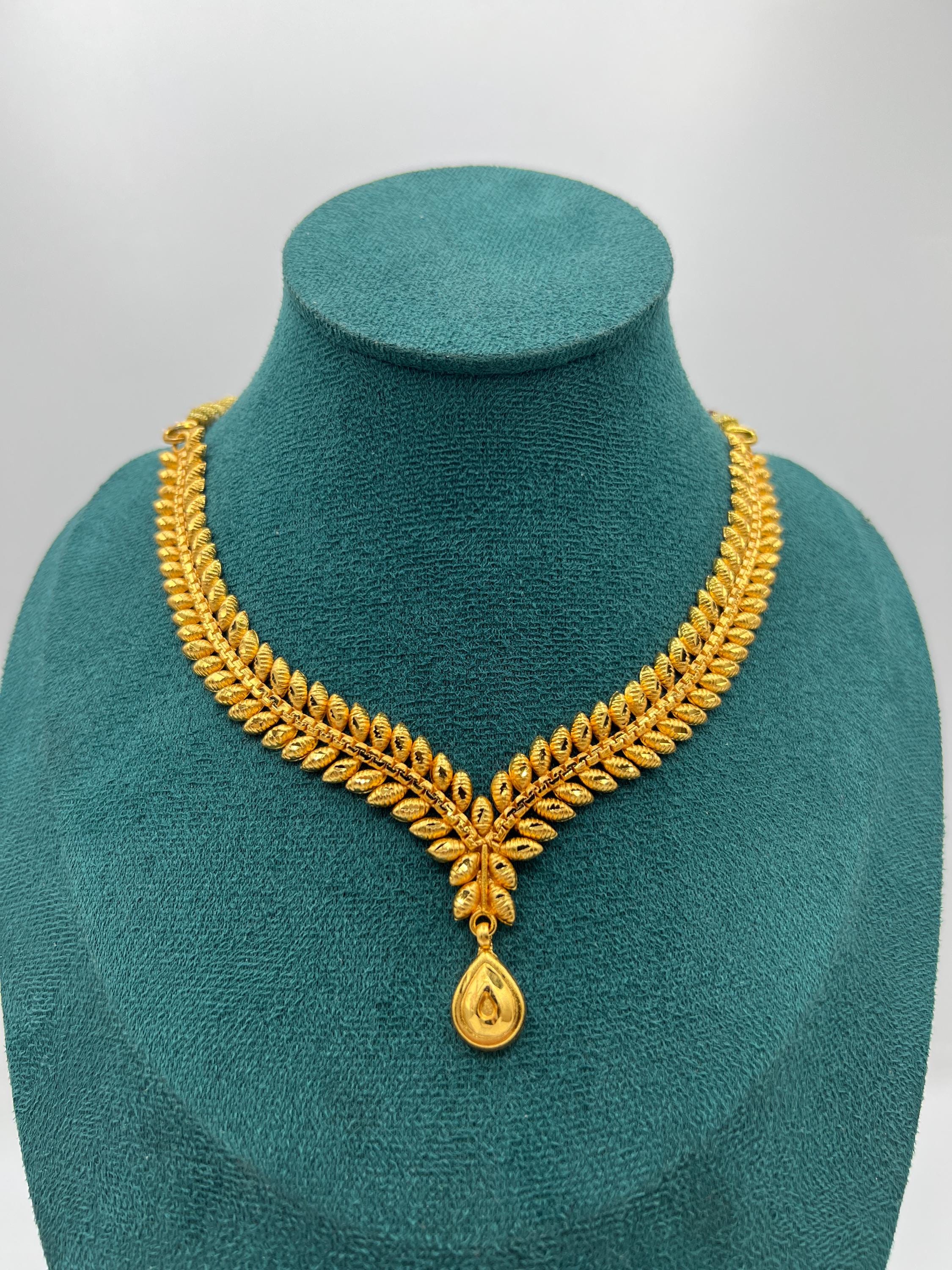 Mini Haar Gold Plated Nepali Jewellery Traditional Necklace Gift for ...