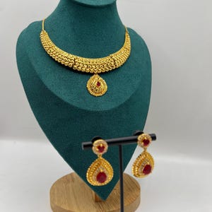 24k Gold Plated Mini Haar Set - Etsy