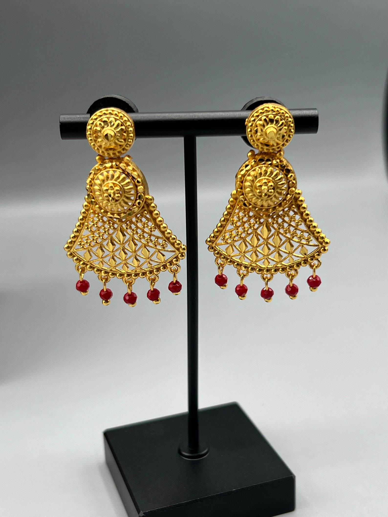 Gold Plated Coin Rani Haar Set, Inspired by India, Pakistan, and Nepal ...