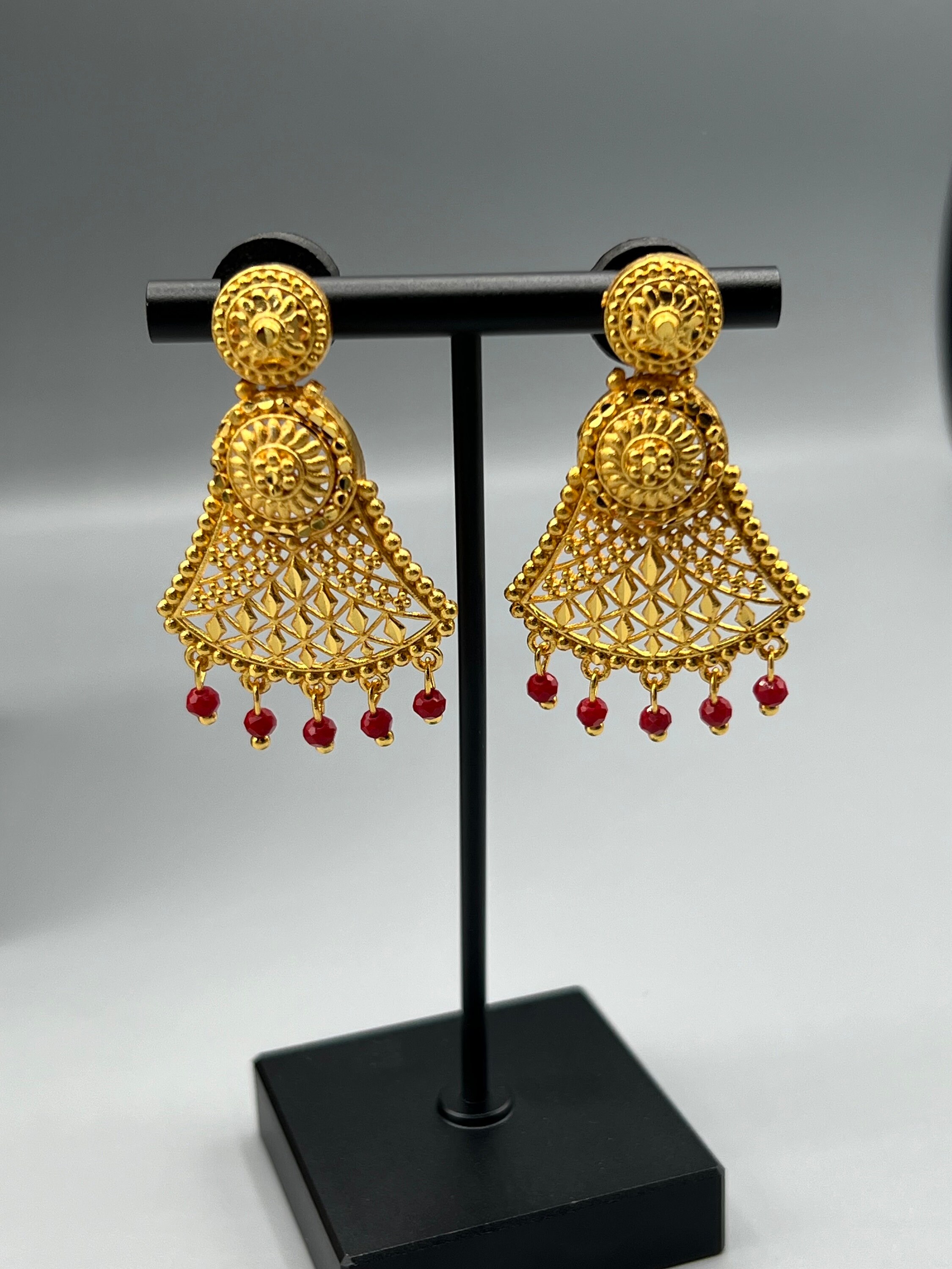 Gold Plated Coin Rani Haar Set, Inspired by India, Pakistan, and Nepal ...