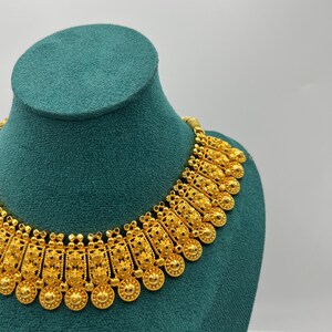 Luxury Gold Plated Mini Haar | Traditional Indian/nepali Necklace ...