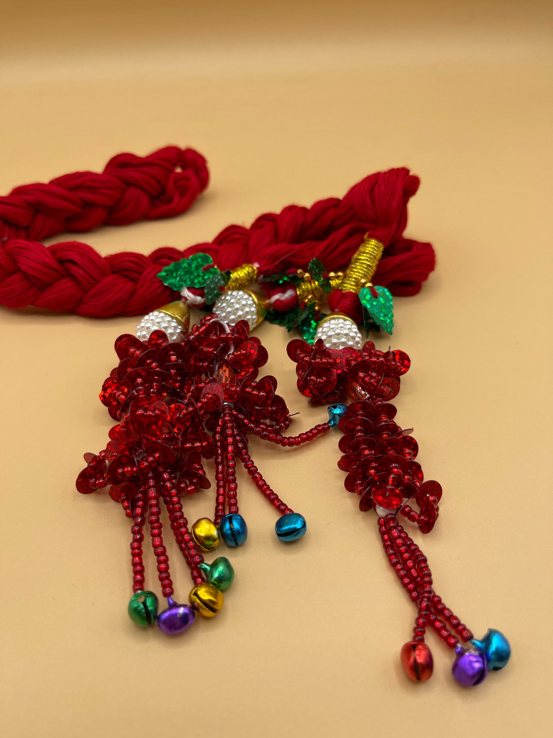 Nepali/indian Lacha Dori With Bells - Etsy