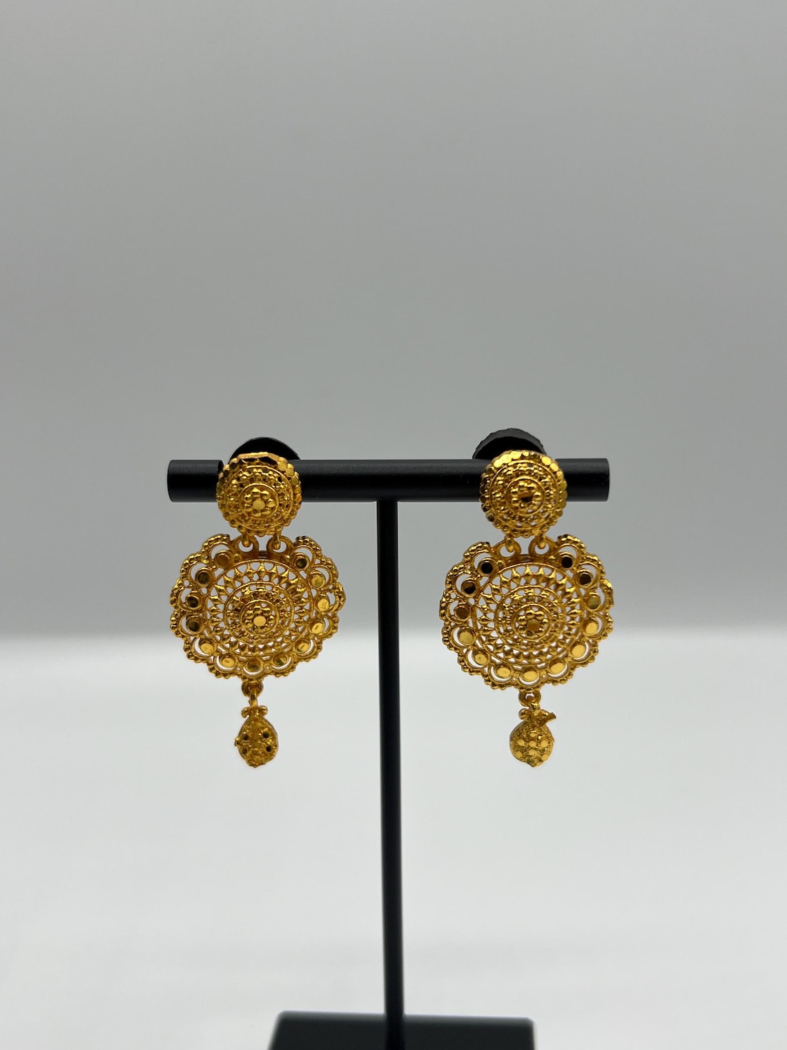 24ct Gold Plated Rani Haar Necklace Set | Indian Bridal Jewellery ...