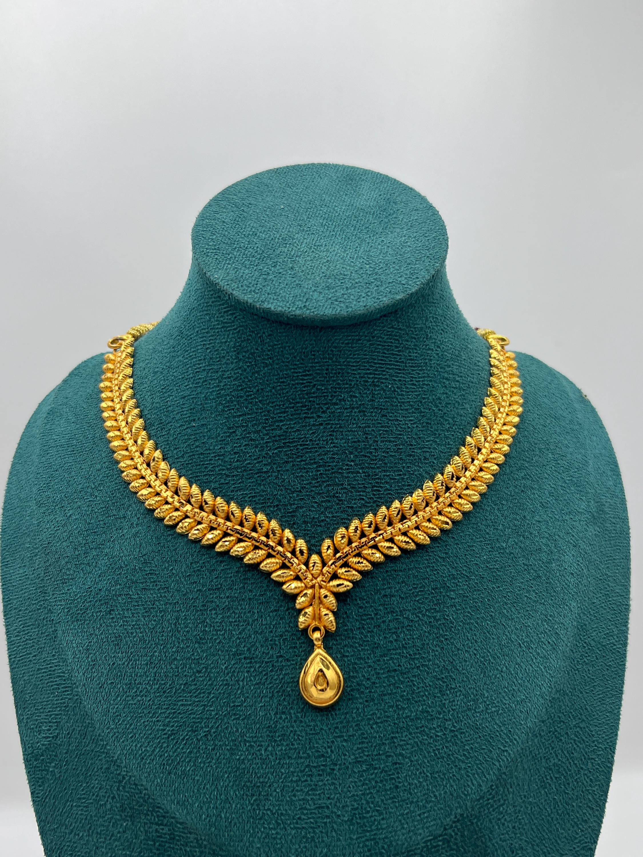 Mini Haar Necklace: 24k Gold Plated Nepali Jewelry - Etsy