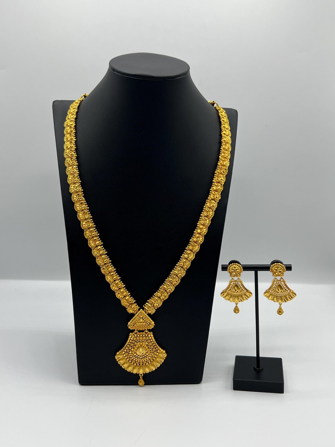 Nepali Rani Haar in 24K Gold Plated Finish | Indian Bridal Jewellery ...