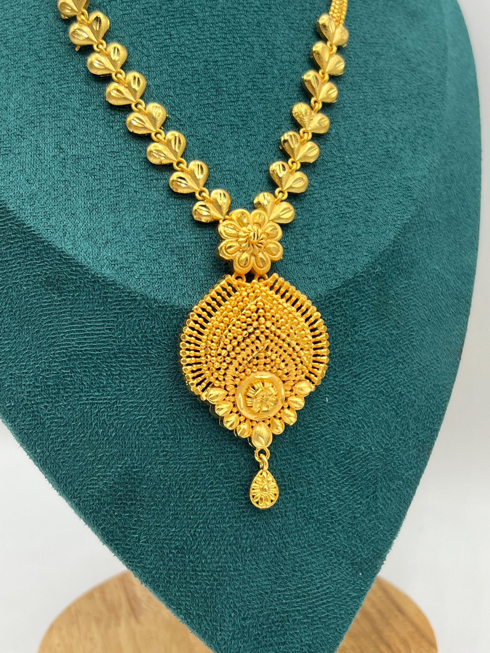 Gold-plated Mini Rani Haar Set | Traditional Bridal Jewellery | Festive ...