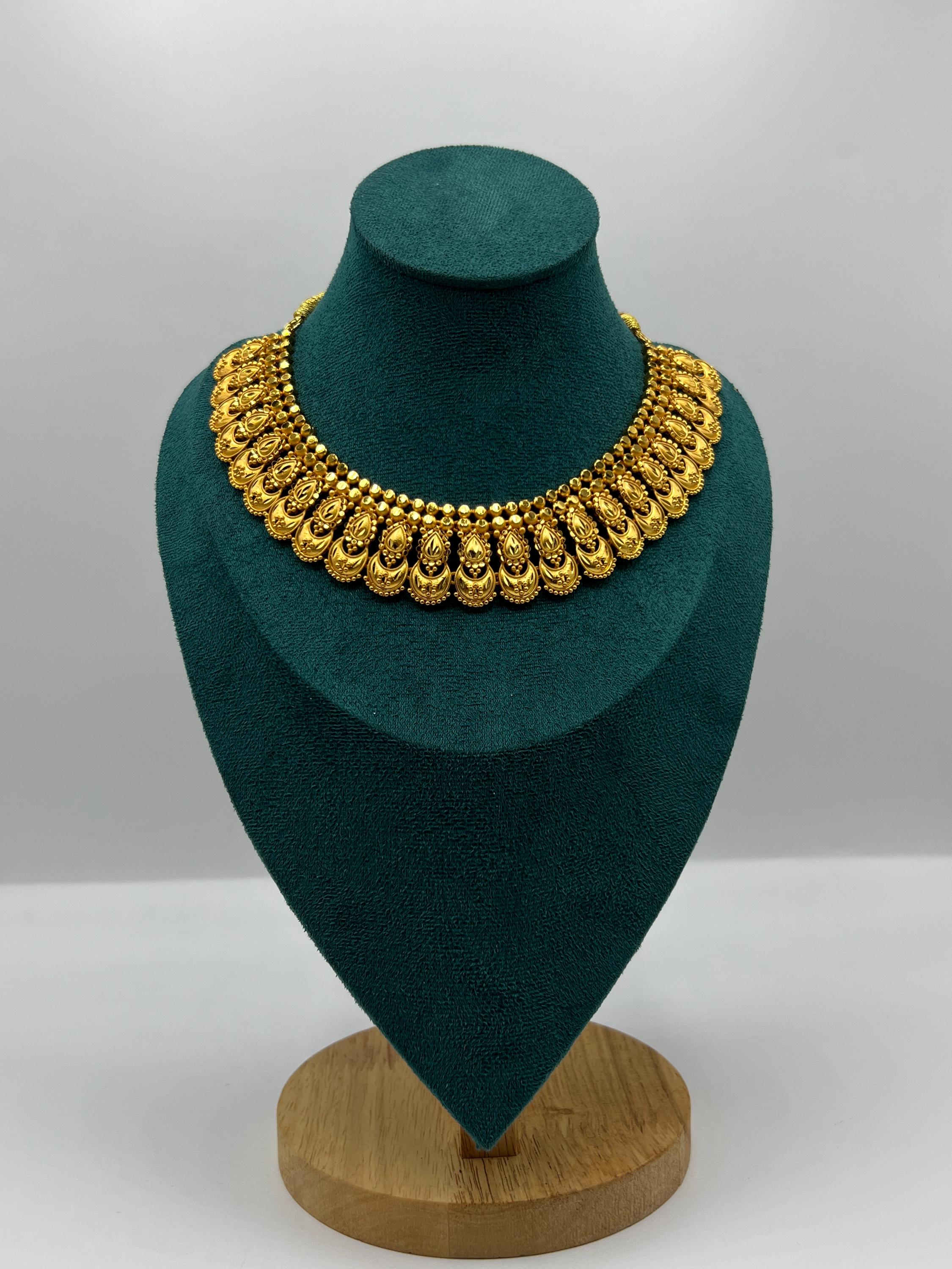 24k Gold Plated Luxury Mini Haar Necklace - Etsy UK