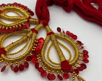Nepali/indian Lacha Dori With Bells - Etsy