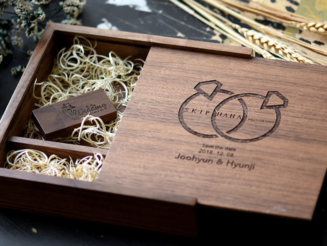 USB Stick Box Usb Photo Box Usb Box Flash Drive Flash Drive - Etsy