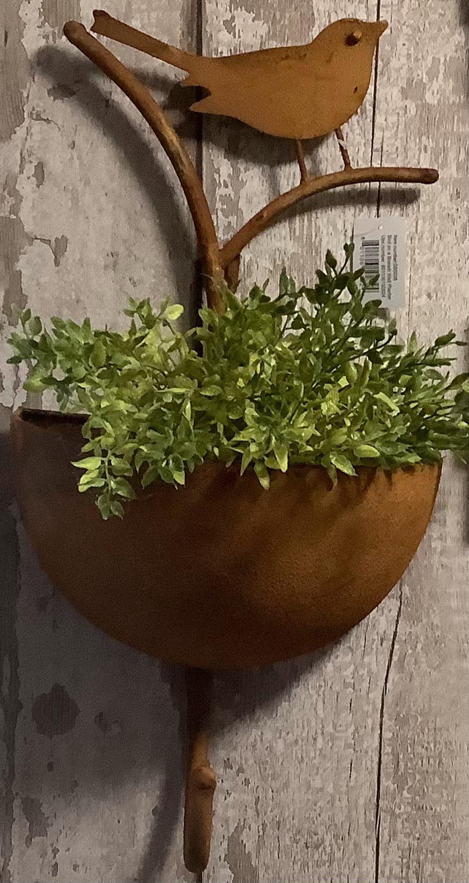 Rustic Wall Planter - Etsy