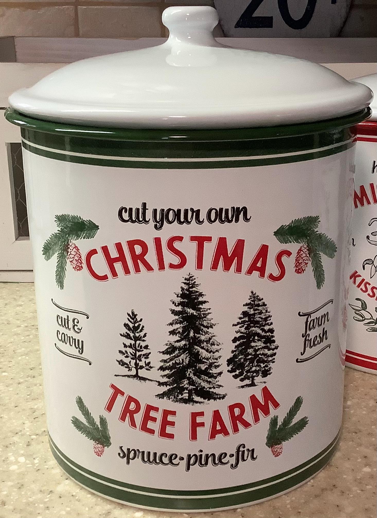 Set/3 Holiday Canisters - Etsy
