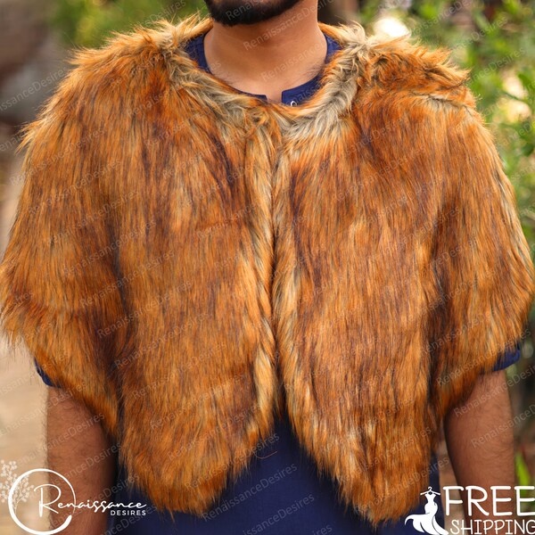 Viking Fur Mantle - Etsy