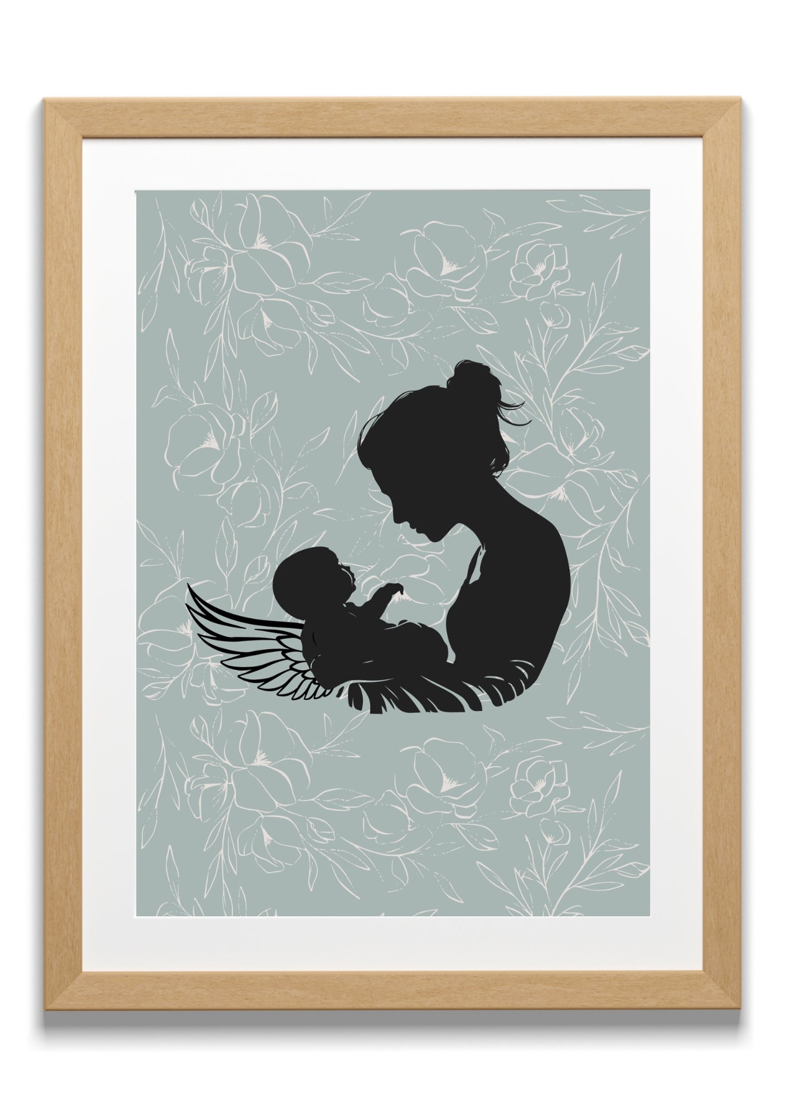 Miscarriage Keepsake, Miscarriage Print, Miscarriage Gift, Remembrance ...