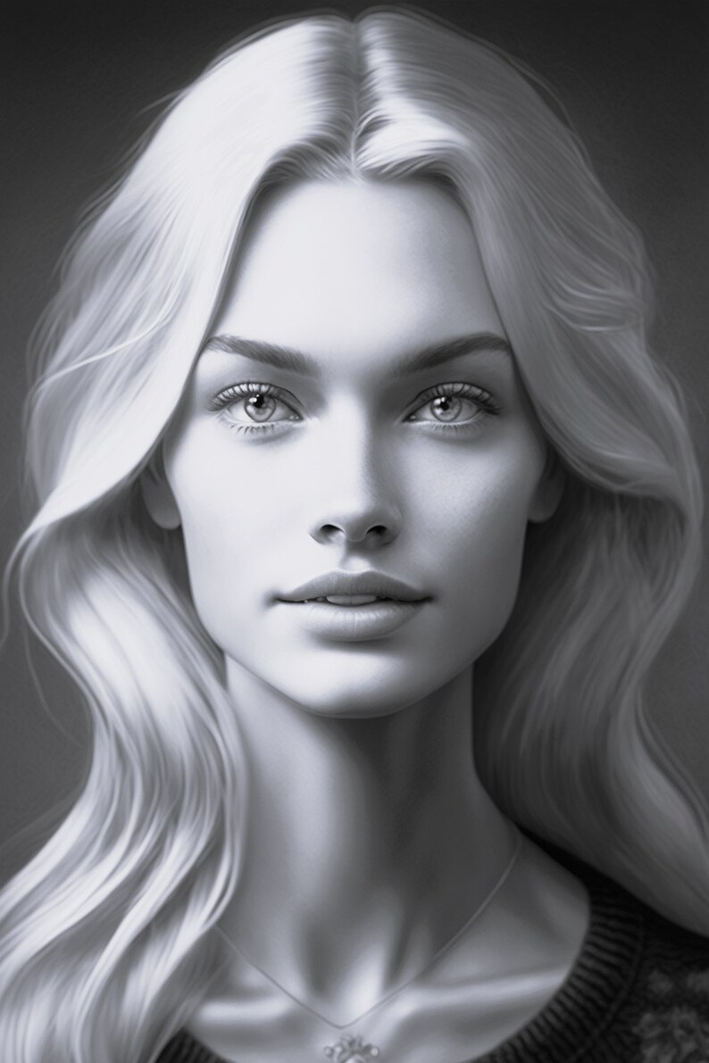 Supermodel Headshots | Coloring Page | Coloring Book | Beautiful Girls ...