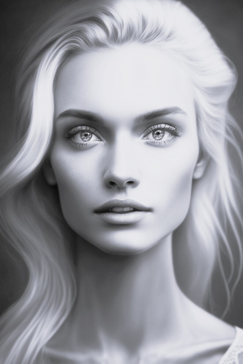 Supermodel Headshots | Coloring Page | Coloring Book | Beautiful Girls ...