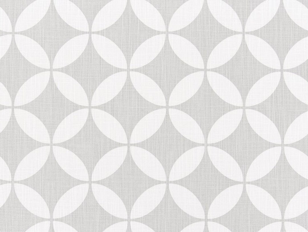 Modern Farmhouse Geometric Fabric, Premier Prints Radiant French Grey ...