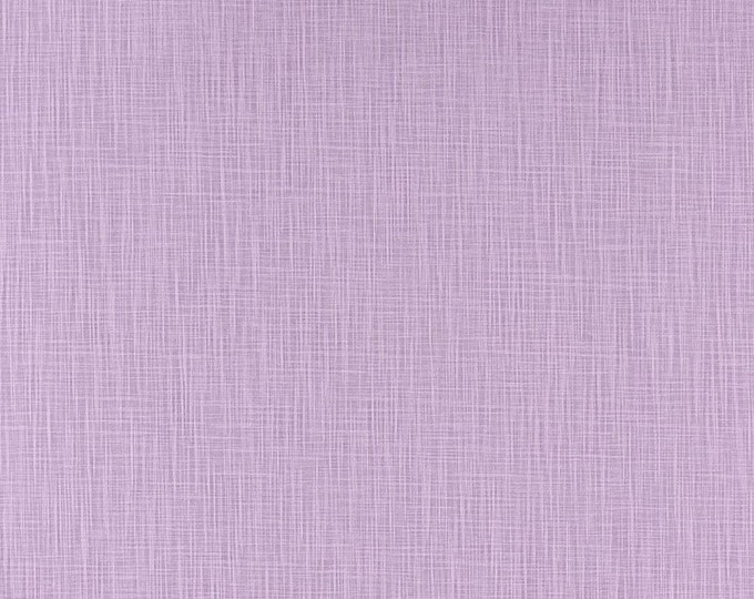 Lavender Solid Linen Look Fabric, Cotton Slub Canvas, Premier Prints ...