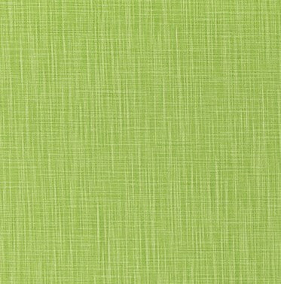 Lime Green Solid Linen Look Fabric, Cotton Slub Canvas, Premier Prints ...