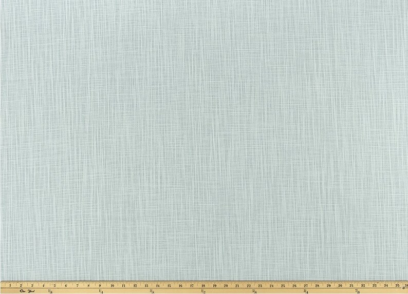 Light Blue Solid Linen Look Fabric, Cotton Slub Canvas, Slate Blue ...