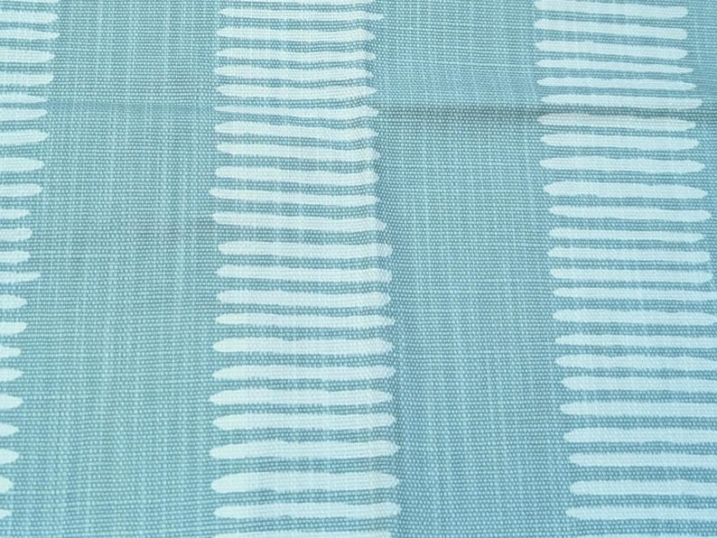 Neutral Dashed Line Striped Fabric by the Yard, Premier Prints Dash Fog ...