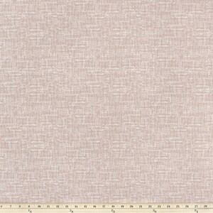 Blush Pink Textured Look Home Decor Fabric by the Yard, Cotton Canvas ...