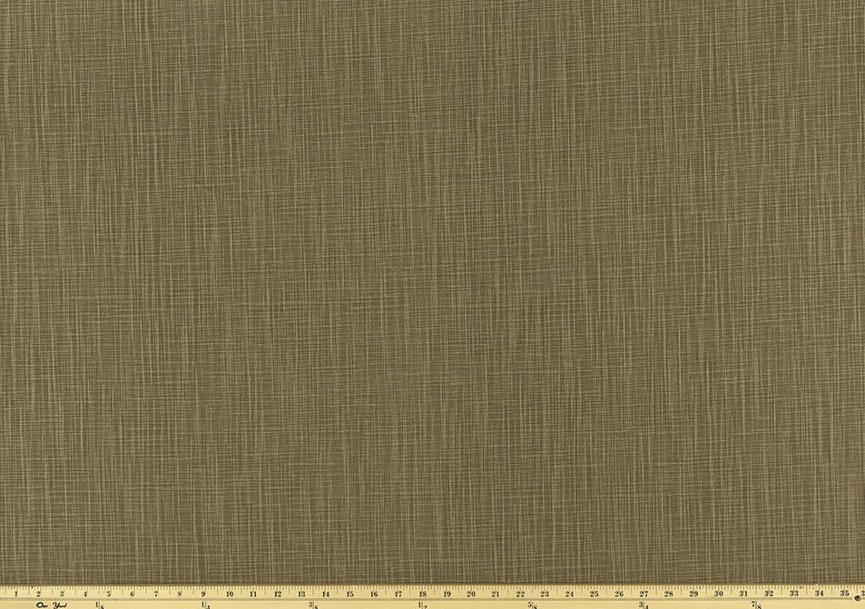 Brown Solid Linen Look Fabric, Cotton Slub Canvas, Premier Prints ...