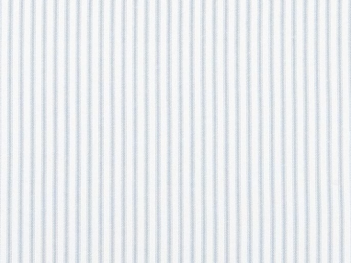 Weathered Blue & White Ticking Stripe Fabric, Striped Drapery ...
