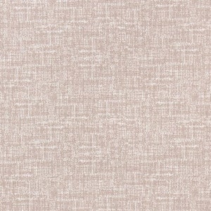 Blush Pink Textured Look Home Decor Fabric by the Yard, Cotton Canvas ...