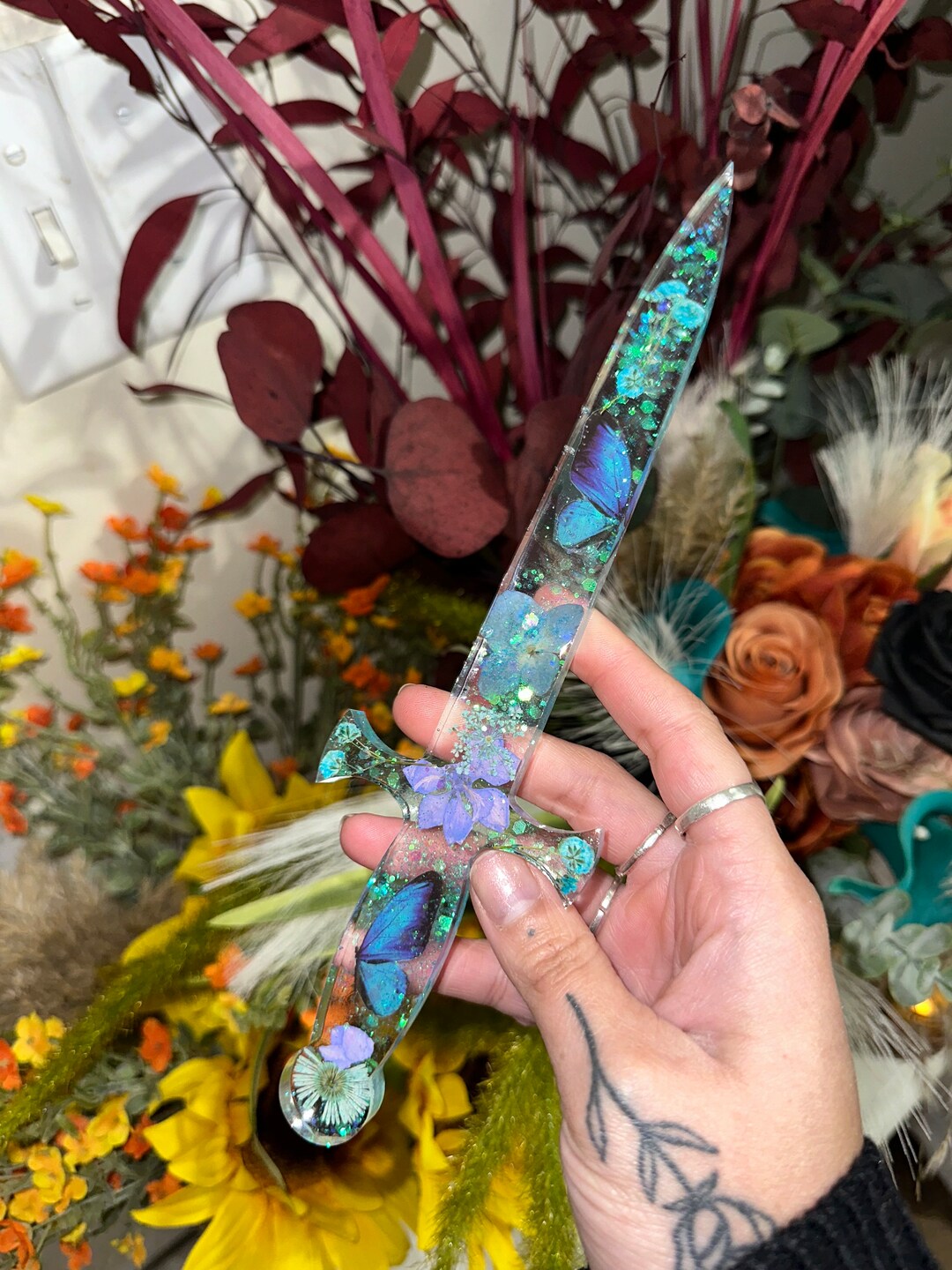 Baby Blue Fairy Sword - Etsy