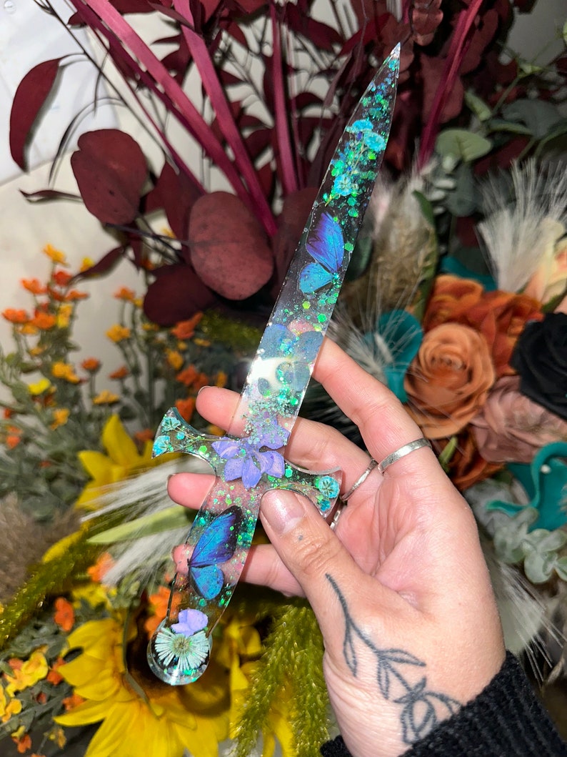Baby Blue Fairy Sword - Etsy