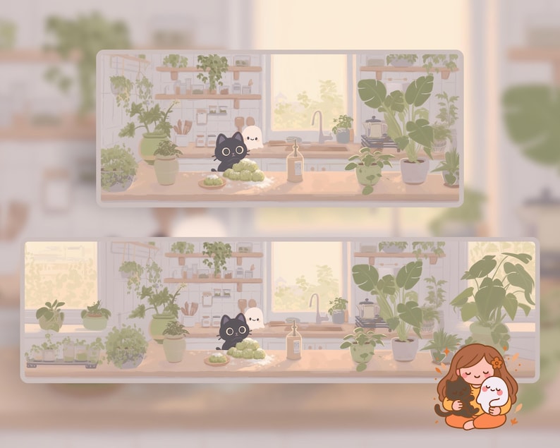 Autumn Ghost Desktop Wallpaper: Hygge Halloween 4K (digital Download ...