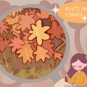 Vtuber Animated Background for Twitch, Cozy Lofi Two Bear Autumn, Cute ...