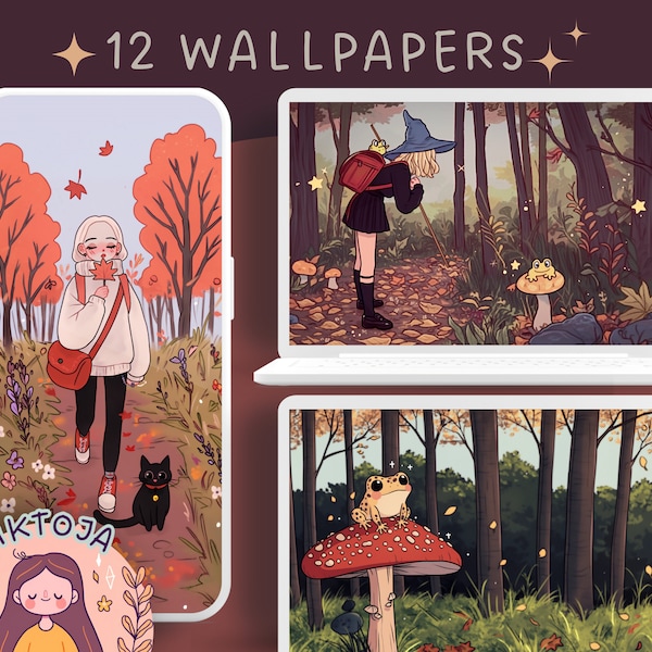 Cute Fall Phone Background - Etsy