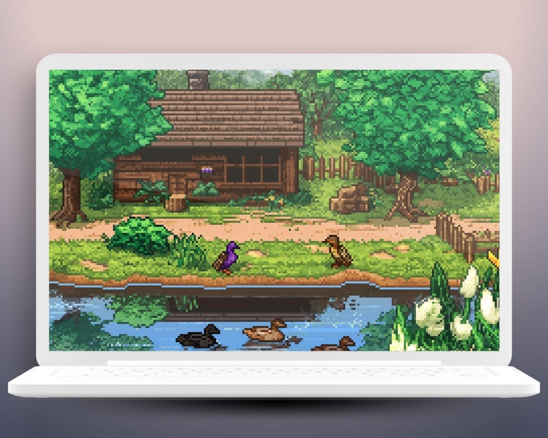 Stardew Valley Wallpaper Set, Cozy Phone & Desktop Backgrounds (digital ...