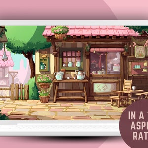 Pink Cottagecore Wallpaper: Kawaii Phone & Desktop Backgrounds (digital ...