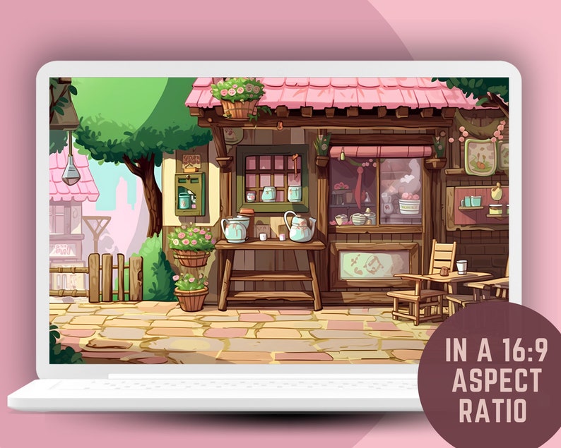 Pink Cottagecore Wallpaper Pastel Wallpaper Pink Desktop - Etsy