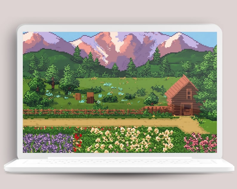 Stardew Valley Wallpaper Set, Cozy Phone & Desktop Backgrounds (digital ...