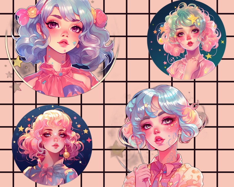 Manga Svg Kawaii Svg Manga Png Anime Svg Kawaii Svg Cute Png - Etsy