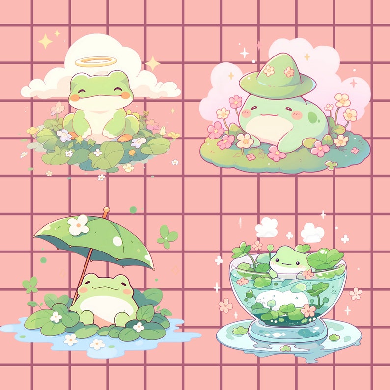 Frog Svg Kawaii Svg Manga Frog Png Anime Svg Kawaii Frog Svg - Etsy ...