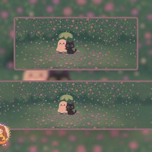 Green Ghosty and Inky Super Ultrawide Wallpaper Autumn Halloween ...