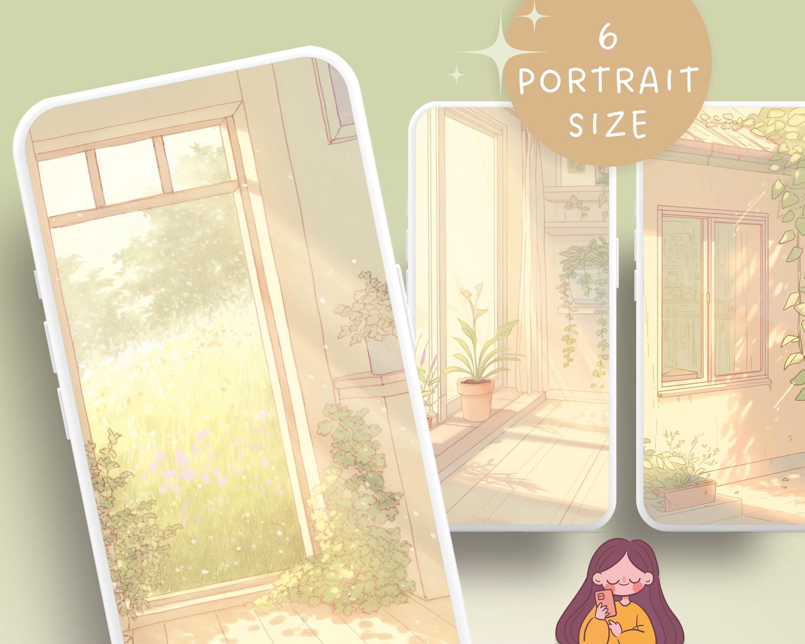 Studio Ghibli Anime Wallpaper: Cozy Pastel Screensaver (digital ...