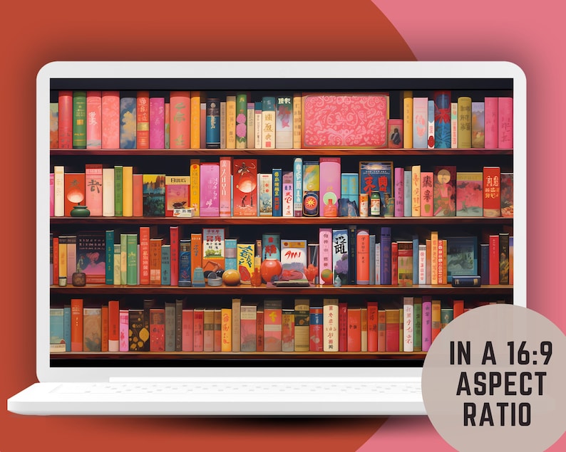 Lofi Wallpaper Book Wallpaper Lofi Twitch Overlay Lofi - Etsy