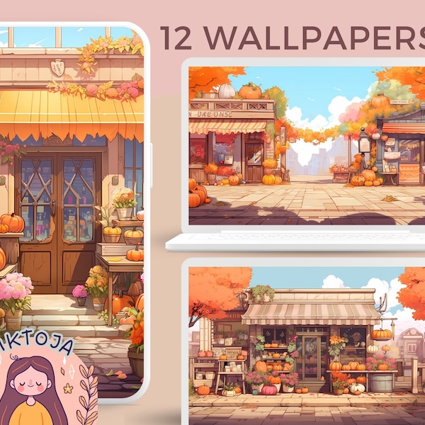 Cozy Fall Wallpaper Desktop - Etsy