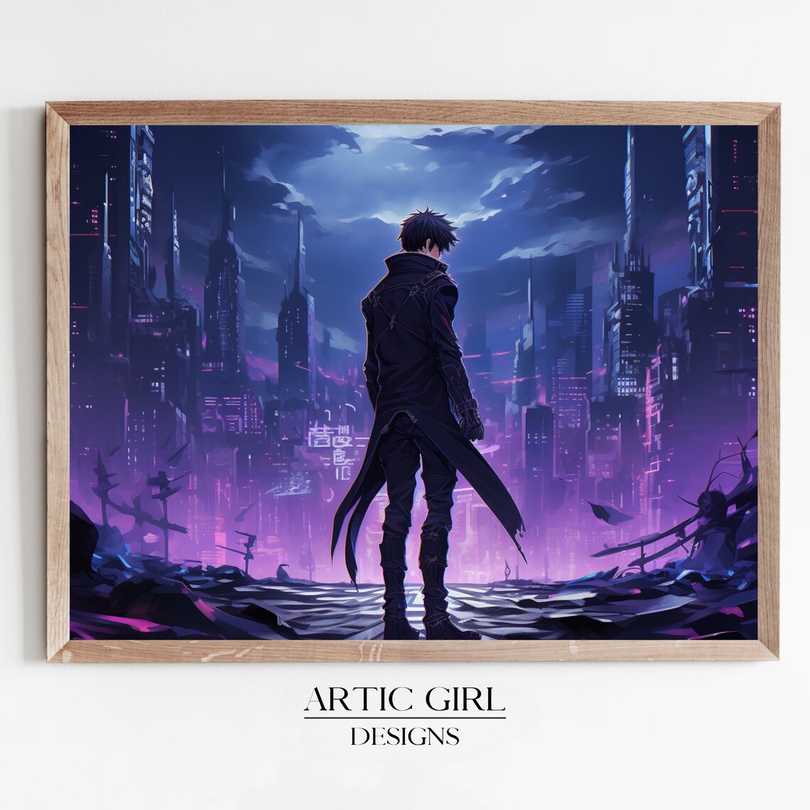 Solo Leveling Art Poster Sung Jin-woo Print Manhwa Art Print Anime Art ...