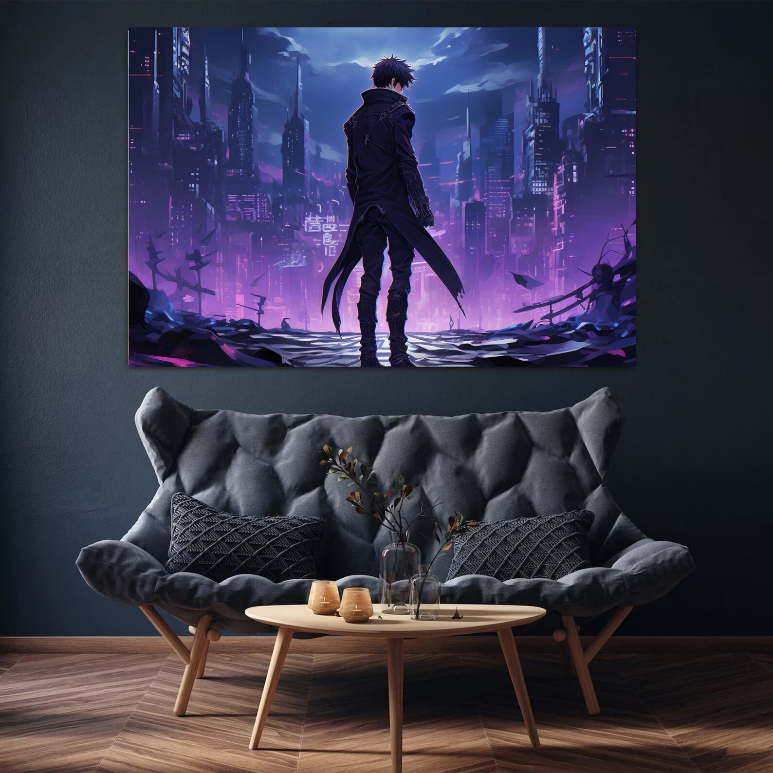 Solo Leveling Art Poster Sung Jin-woo Print Manhwa Art Print Anime Art ...