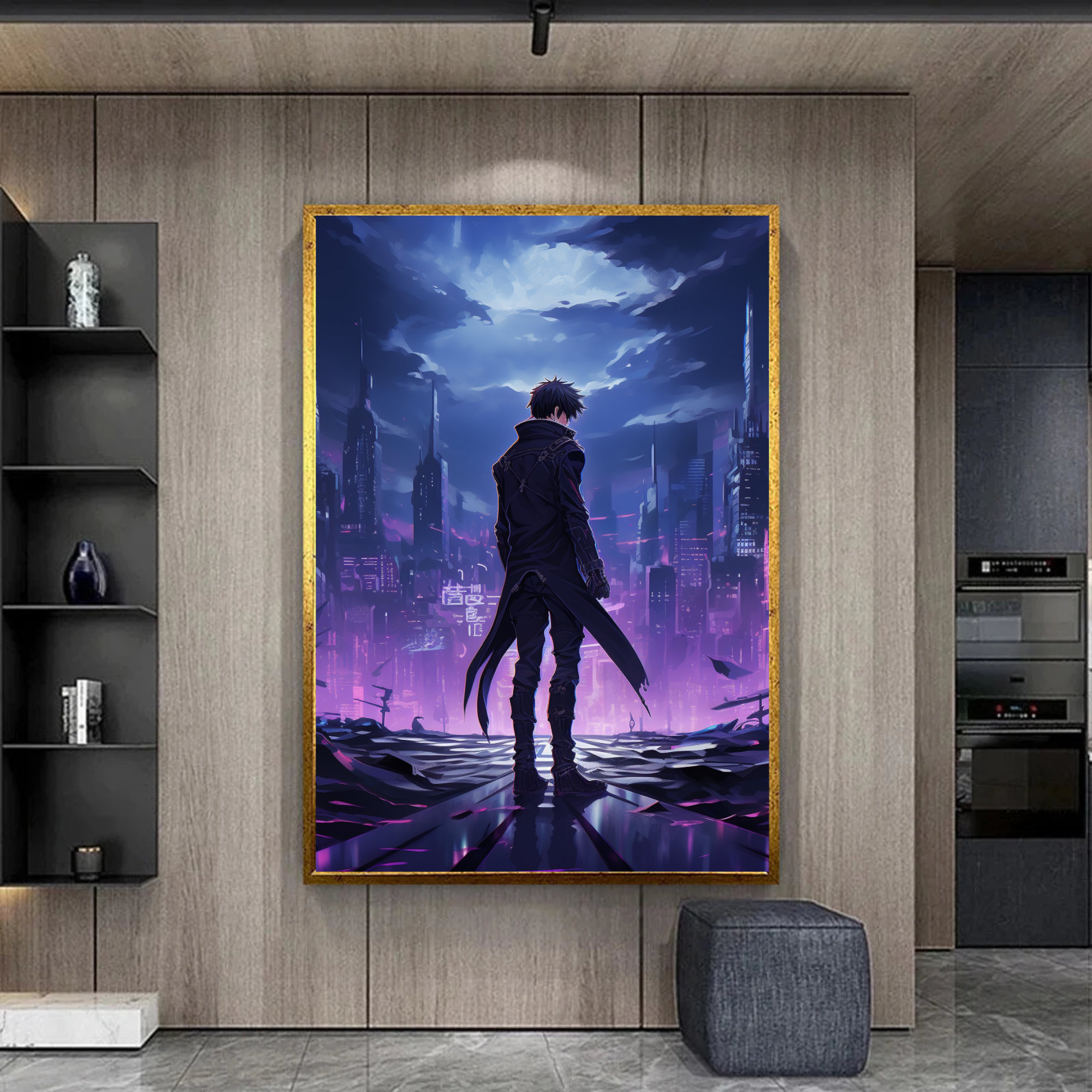 Solo Leveling Art Poster Sung Jin-woo Print Manhwa Art Print Anime Art ...