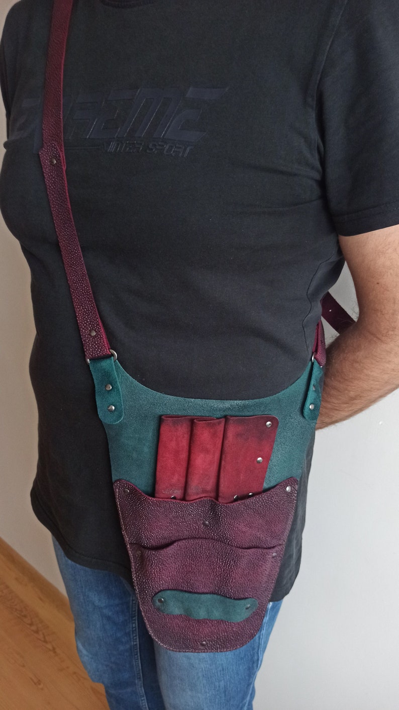 Leather Tool Belt With Pocket, Gardening Tool Belt, Florist Tool Belt ...