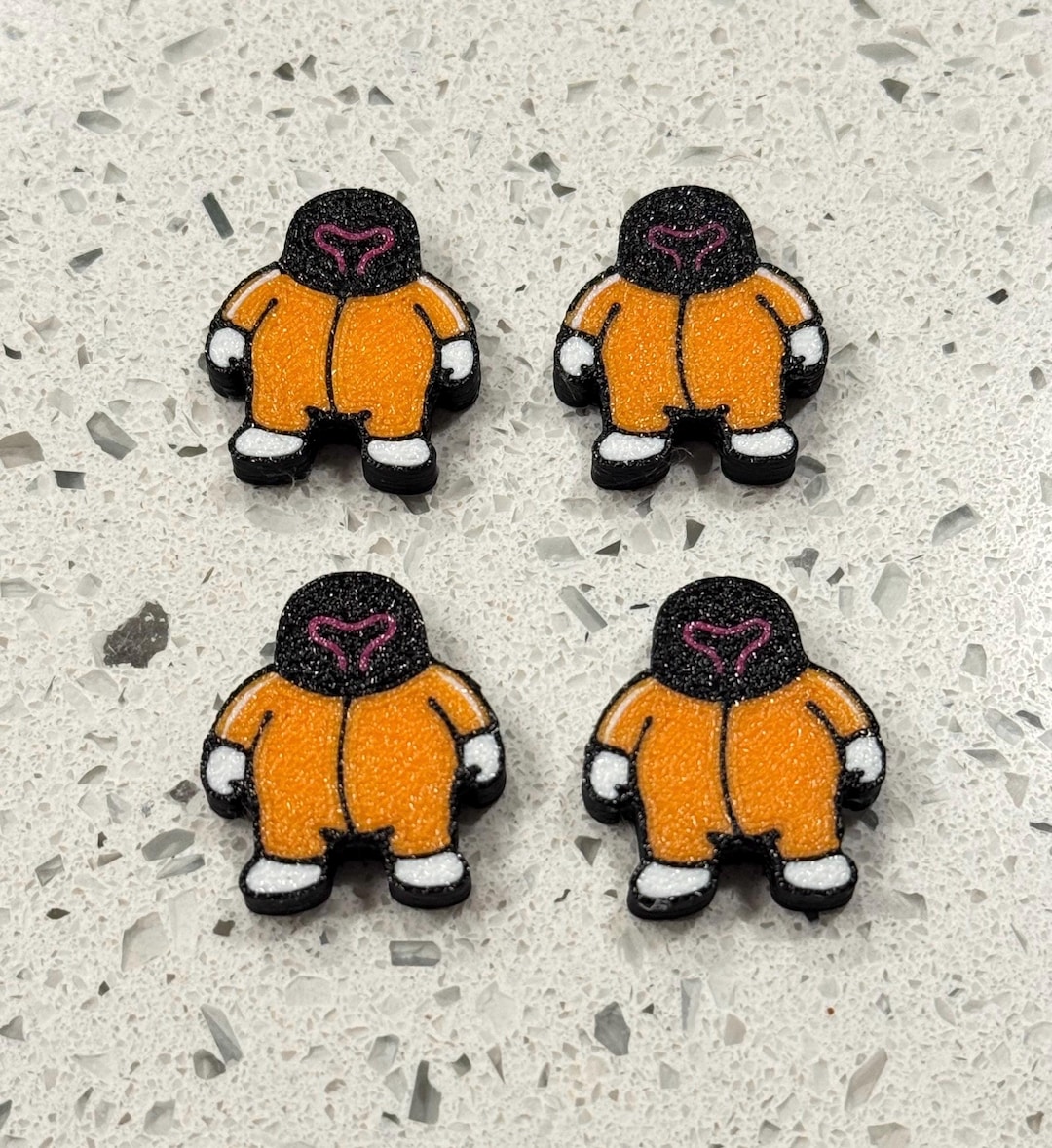 3d Printed Mr. Wobble•wobble Kandi Beads | Charms for Raves, EDM ...